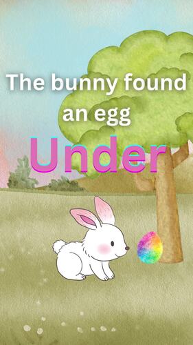 Easter Bunny & Egg Preposition Unit Worksheets - English Language Arts ...