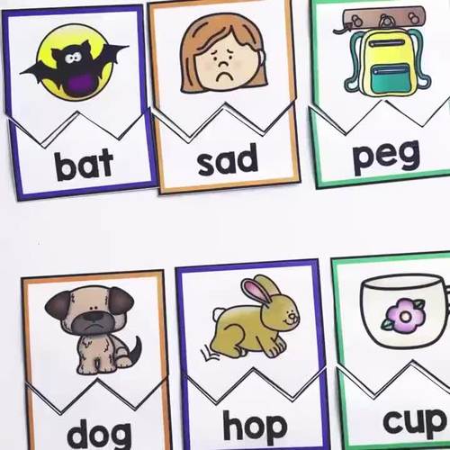 CVC Centers | Short Vowels Literacy Centers by Terrific Teaching Tactics