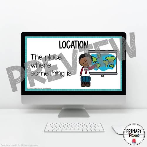 Absolute and Relative Location Digital Lesson - PowerPoint/Google Slides™
