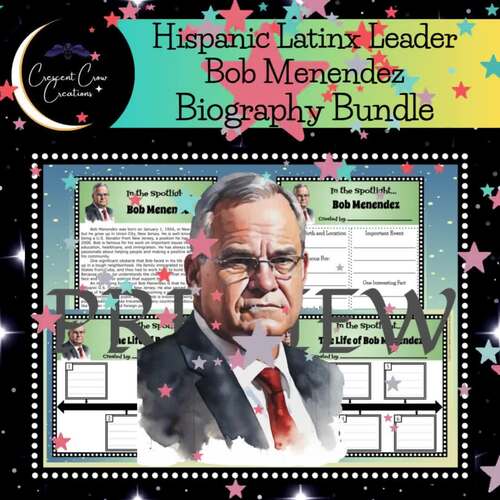 Hispanic Latinx Leader Bob Menendez Hispanic Heritage Month Biography ...