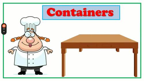 CONTAINERS - transform uncountable nouns into countable ones! by ...
