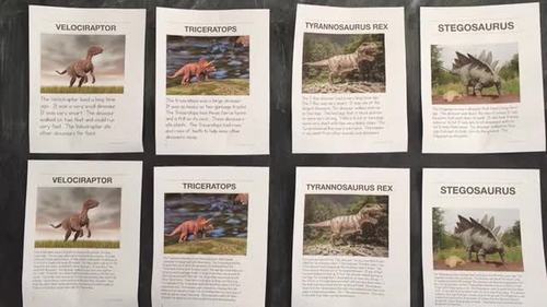 Dinosaurs Differentiated Reading Passages by Amy Labrasciano | TpT