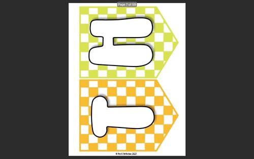 Y2K Checkered Chick Classroom decor | Birthday Wall | Balloon Birthday