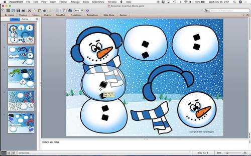 5 Winter Themed Build a Snowman Incentives or Rewards by On the Dot ...