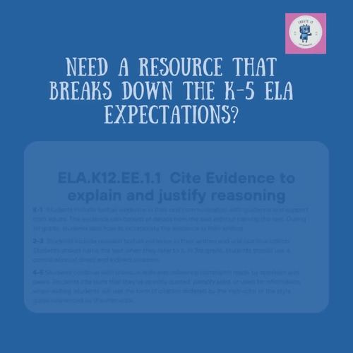 Florida B.E.S.T. Standards and benchmarks, K-12, ELA expectations