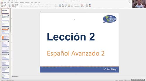 Adult Spanish – Esp Avanzado 2 L2: Family & Travel | Conversation-First ...