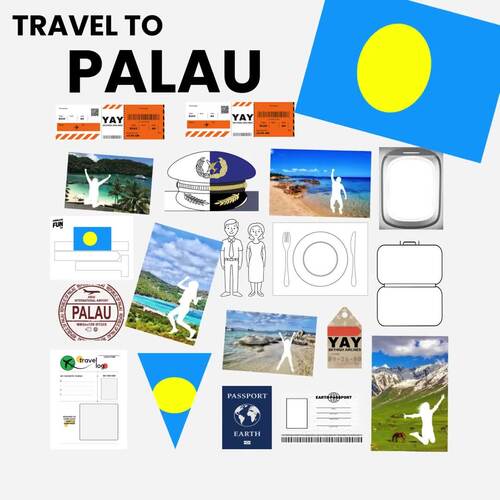 Travel to PALAU! – Printable Pretend Travel Activity for Kids by ...