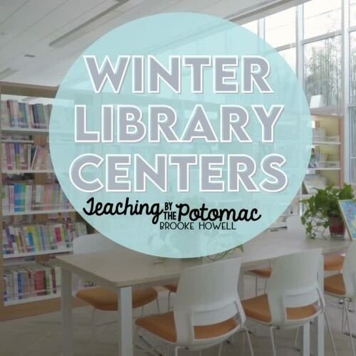 Winter Library Centers - Easy Low Prep Library Lessons | TPT
