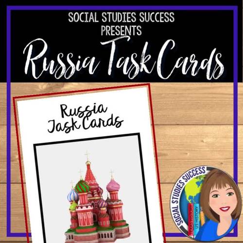 Russia Task Cards by Social Studies Success | TPT