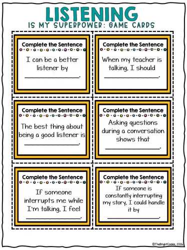 Listening and Following Directions Activity Bundle- SEL Game, Superhero ...