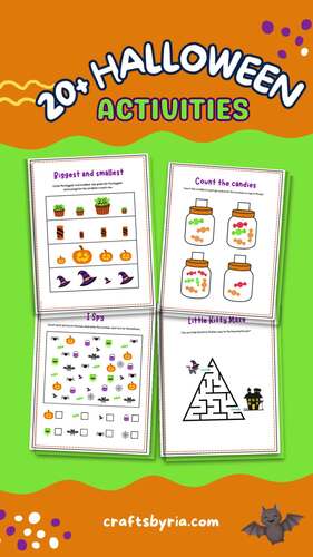 Halloween Printable Activities | October Printable Packet | No Prep ...