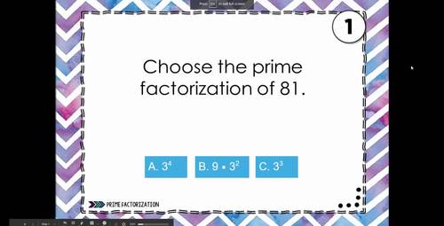 Prime Factorization Activities Digital Task Cards & Quiz | TPT