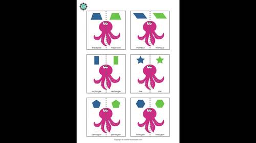 Ocean Life Worksheets | Under the Sea Theme Activities | PreK ...