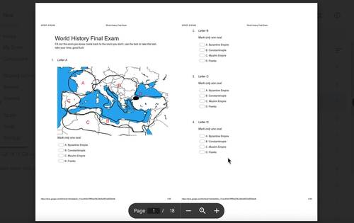 World History Final Exam + Answer Key | Grades 6–10 Assessment by Peter ...