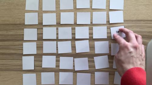 Spring Activities Vocabulary Memory Game Printable by The ESL Educator