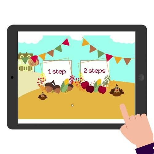 Thanksgiving Following Directions BOOM CARDS Distance Learning | TPT