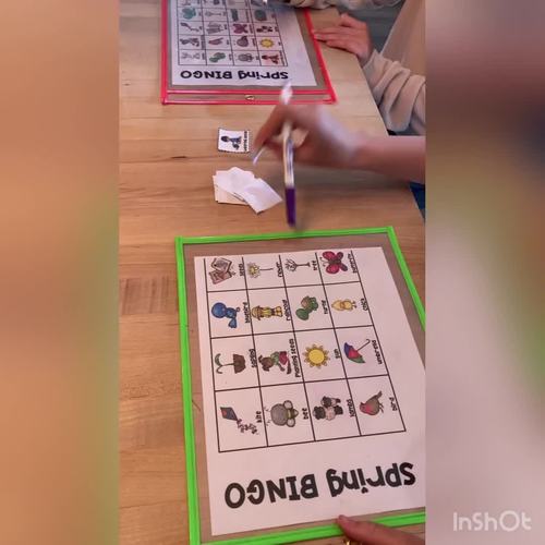 Spring Vocabulary Games by Twins and Teaching | Teachers Pay Teachers