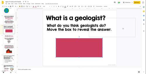 Age of Rocks and Fossils Interactive Lesson - Absolute and Relative Dating