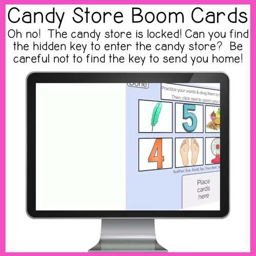 Articulation Boom Cards BUNDLE: Candy Store by Speechie Pals | TpT