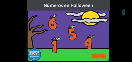 Números hasta el 10 en Halloween | PowerPoint | Spanish Resources