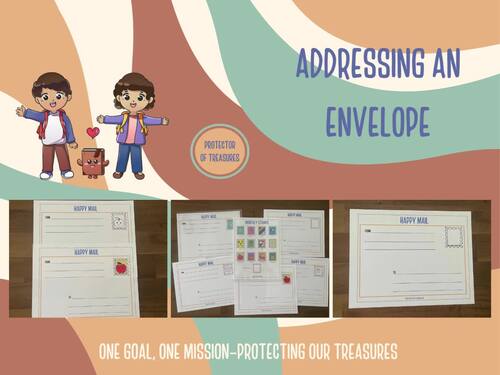Addressing an Envelope | Great Life Skills Activity and Occupational ...