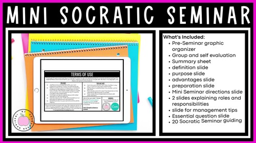 AVID Mini Socratic Seminar - Back to School / Creating a Social ...