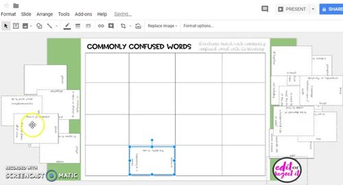 Commonly Confused Words Puzzle | Digital and Print | Distance Learning