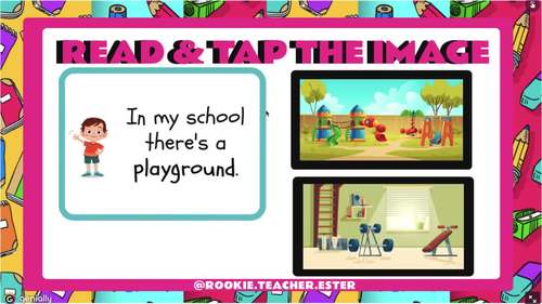 MY SCHOOL INTERACTIVE GAME DISTANCE LEARNING by ROOKIE TEACHER ESTER