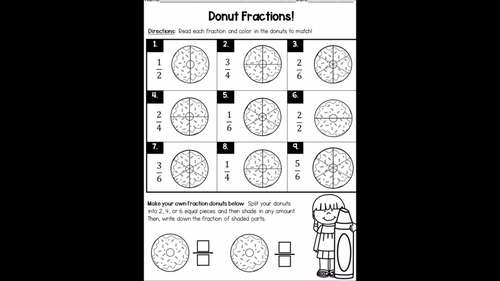 Fractions - Fractions of a Whole and Set - Basic Fraction Concepts