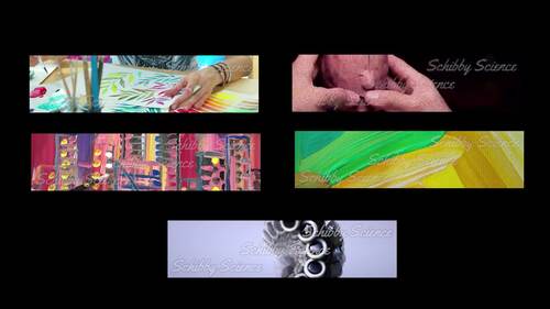 Art Animated Google Classroom Banner Bundle 1 with free bonus banner