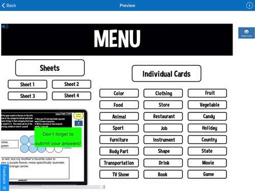 All the Things Articulation | Category Sheets + BOOM Cards by KKnight ...