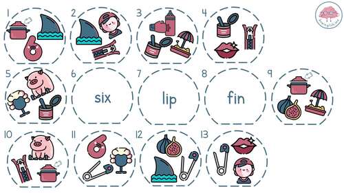 CVC Short Vowel -I- Phonics Game Read It! by BrainglishME | TPT