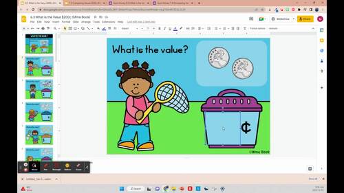 BUNDLE: CND Money (200¢/$200) Google Slides™ + 2 quizzes by GroovyGarden