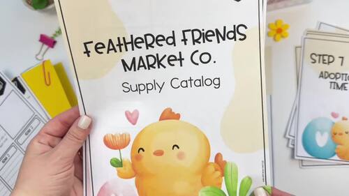 Adopt a Chick, Project Based Learning, Spring Themed PBL Activity