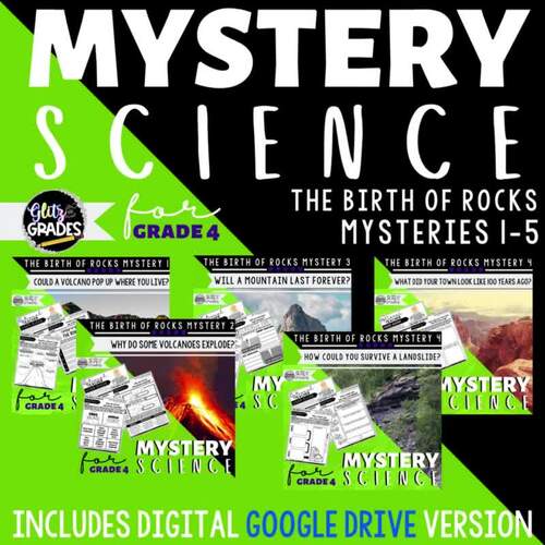 Mystery Science 4th Grade SUPPLEMENTAL BUNDLE | The Birth of Rocks ...