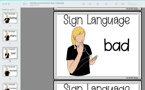 American Sign Language ASL Google Slides Lessons Classroom Decor ...