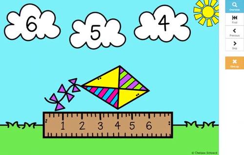 Measurement Boom Cards™ Spring Theme by Created by Chelsea | TPT
