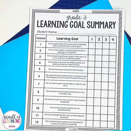 ONTARIO Grade 3 Science - Life Systems - Growth & Change in Plants ...