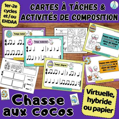 Chasses aux cocos rythmiques virtuelles / hybrides pour Pâques (1er ...