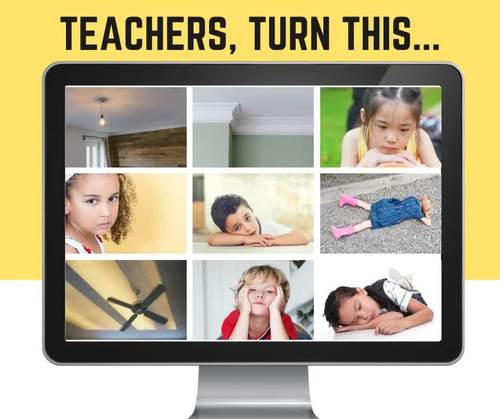 Zoom Scavenger Hunt for Distance Learning | Seek and Find Math Game #6