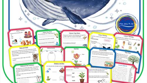 Living Things First Grade Florida Science by Mrs Lena | TPT