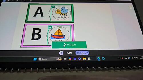 Rompecabezas iniciales de las Letras en español-Alphabet puzzles in Spanish