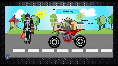Halloween Math PowerPoint Digital Game More or Fewer 1st Grade Kindergarten