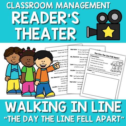 Walking in Line Readers Theater | Routine Procedure Skit | Classroom ...