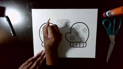 Mitten Math Craft- Pairs to Make 10 by Teach 2 the Point | TPT