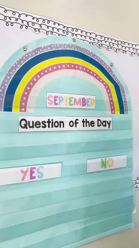 Morning Meeting Yes No Questions of the Day Conversation Starters ...