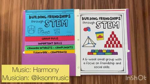 Building Friendships through STEM Small Group on Social Skills & Friendship