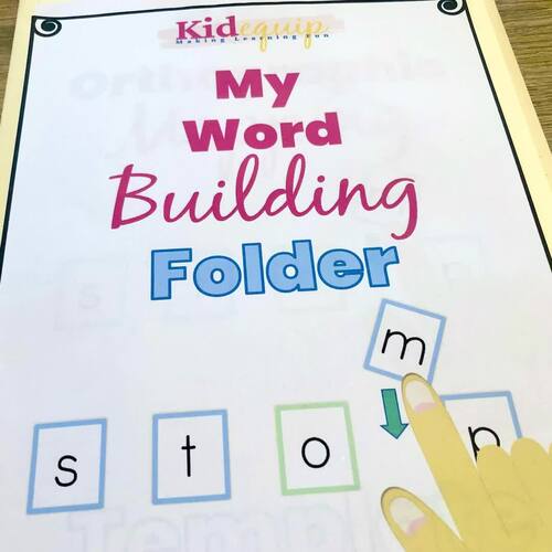 Orthographic Mapping Folder by Kidequip | TPT