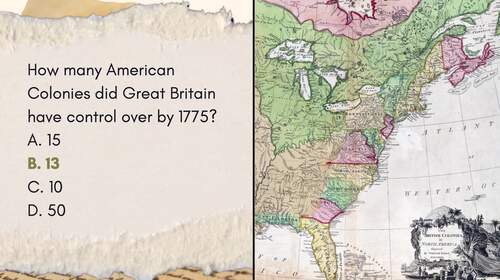 American Revolution (Fill in the Blank Note) Slides PDF by Down to the ...