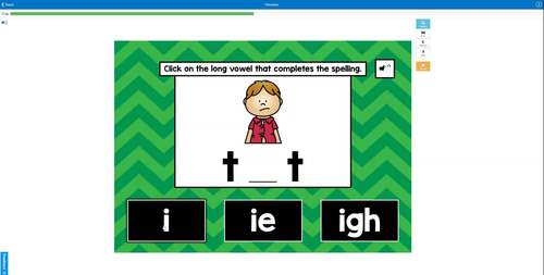 Long I Vowel Teams Phonics Boom Cards Interactive Digital Task Cards